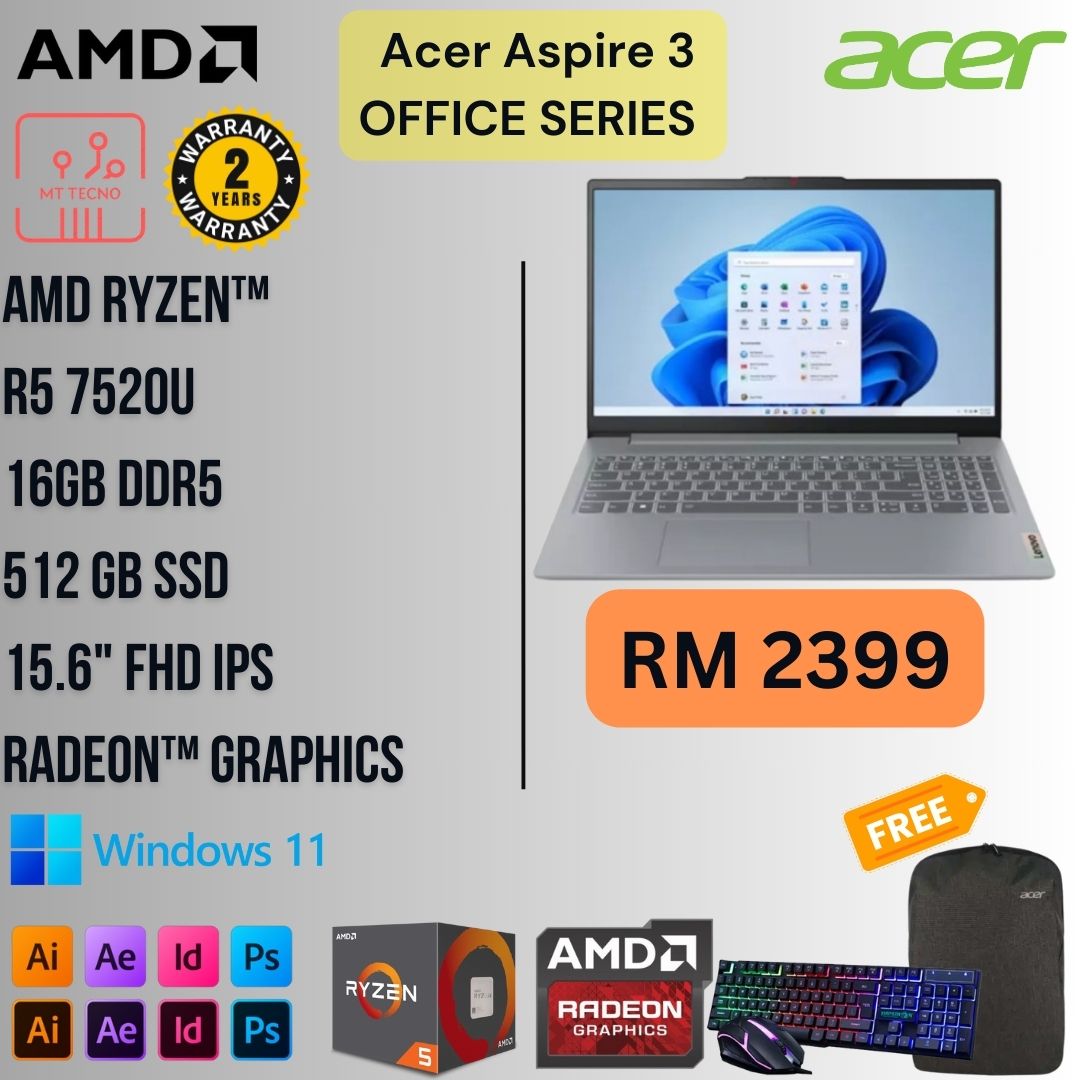 Acer Aspire 3 | A315-24P-R75Z (Pure Silver) AMD RYZEN – mt-tecno.com