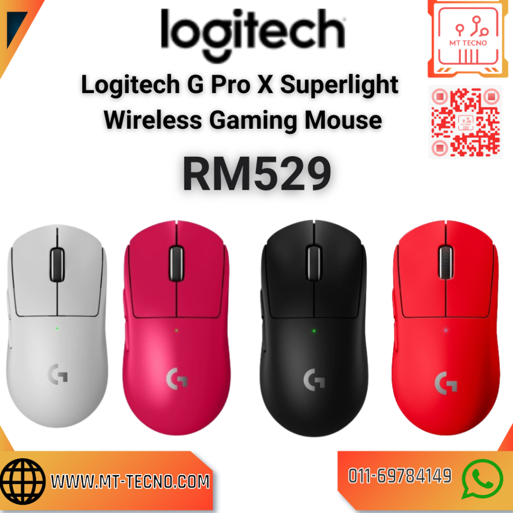 Logitech G Pro X Superlight Wireless Gaming Mouse
